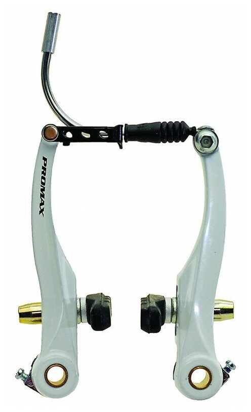 Тормоза 5-360831 V-брейк передний+задний 110мм алюминиевый белые PROMAX