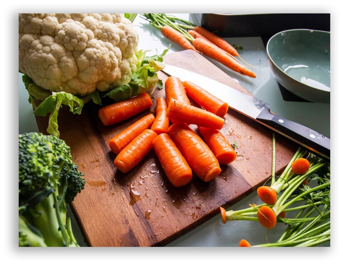 Постер на бумаге / Морковь