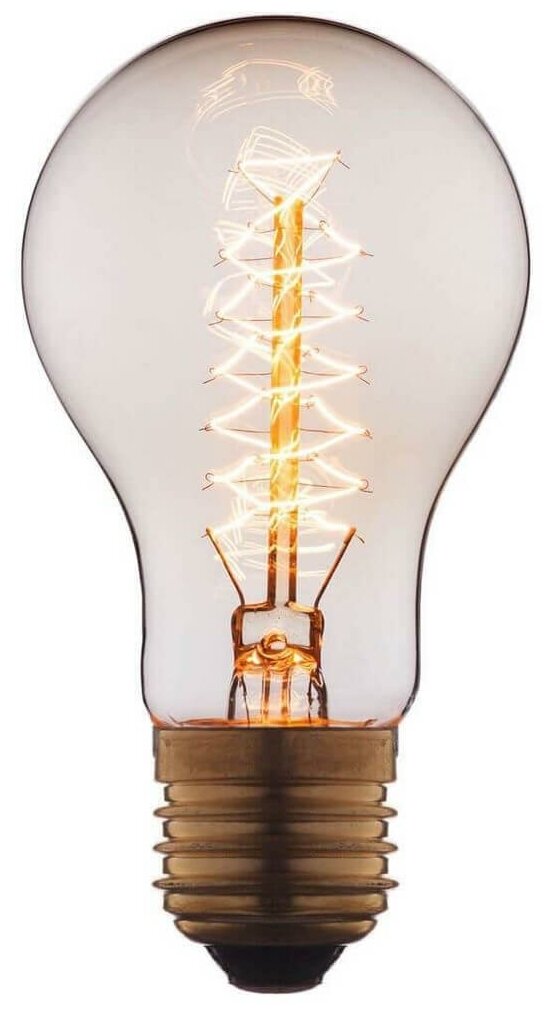 Лампа накаливания E27 40W прозрачная 1003