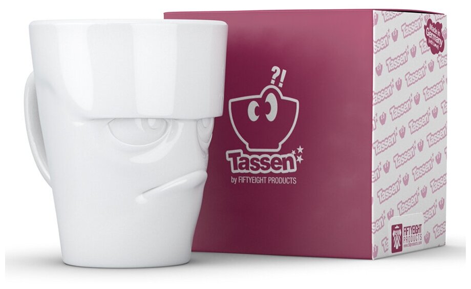 Кружка Tassen Grumpy 350 мл белая