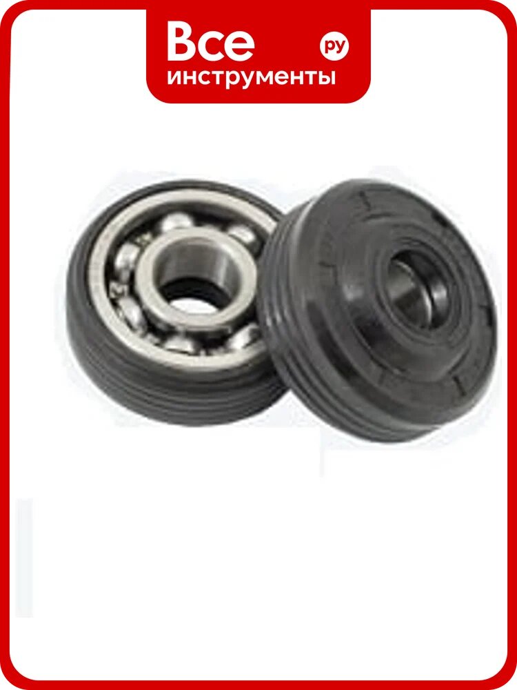 Подшипник коленвала UNITED PARTS 6202 для HUSQVARNA 340/345/350 с сальником (аналог 5039323-02) комплект 2 шт 90-0541