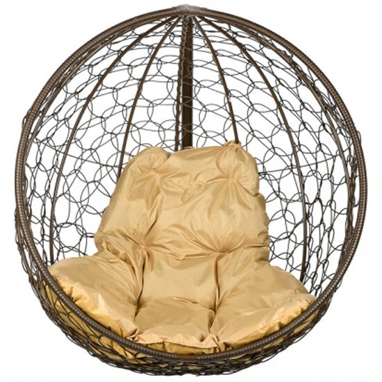 Подвесное кресло кокон Bigarden "Kokos" Brown BS (без стойки)
