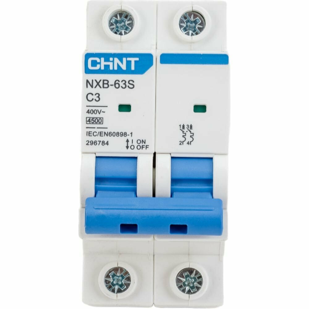 Автоматический выключатель CHINT nxb-63s 296784
