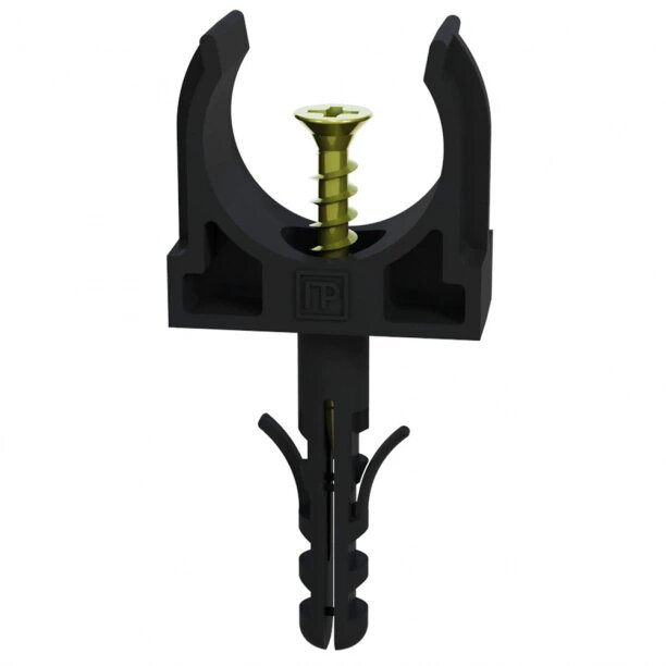 Крепеж Промрукав 32мм с дюбелем и саморезами, 10 штук в комплекте