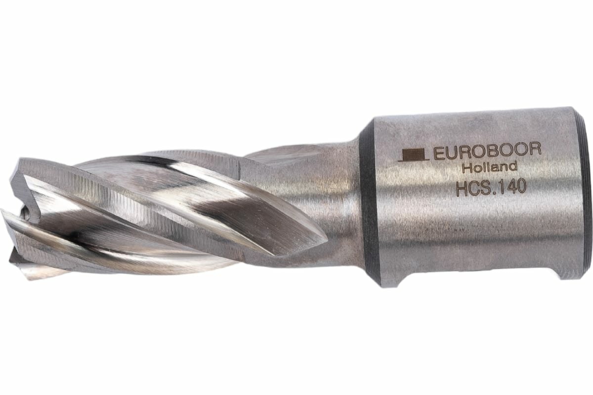 EUROBOOR HCS.140 кольцевое сверло 14х30 мм HSS Weldon 19 мм для металла и стали