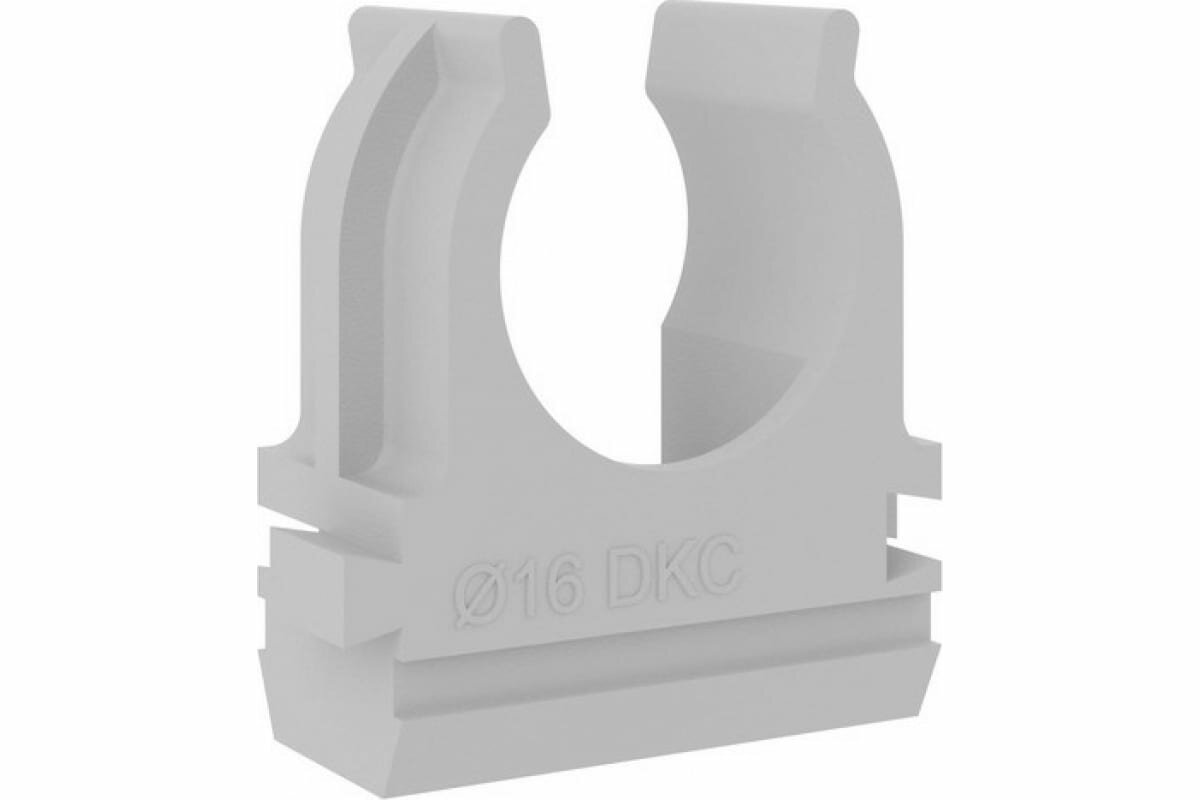 DKC Держатель для труб клипса d16мм 100шт 51016DIY