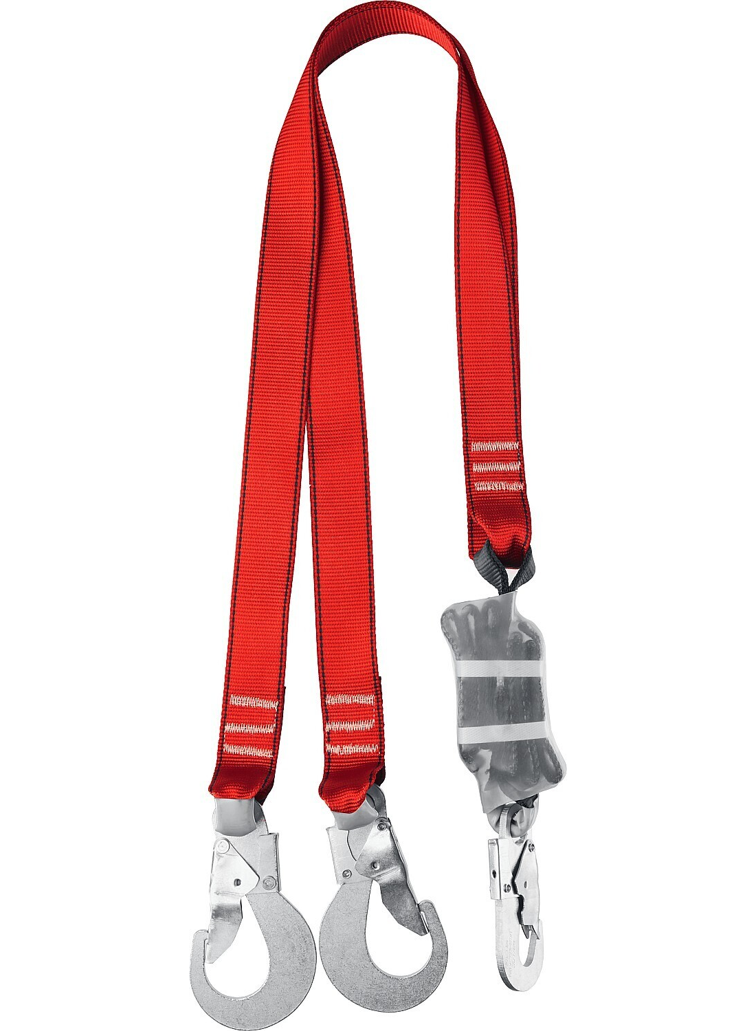 ЗУБР СЛА-2, капроновая лента с амортизатором, двухплечный строп (11587)