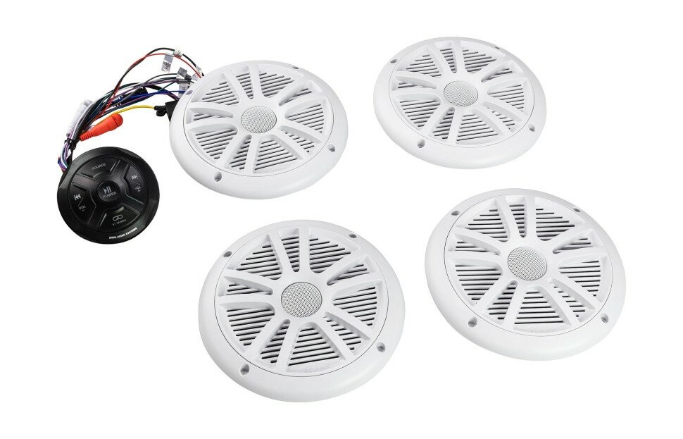 Морская магнитола BOSS MG250W.64 (комплект4) (Москва)