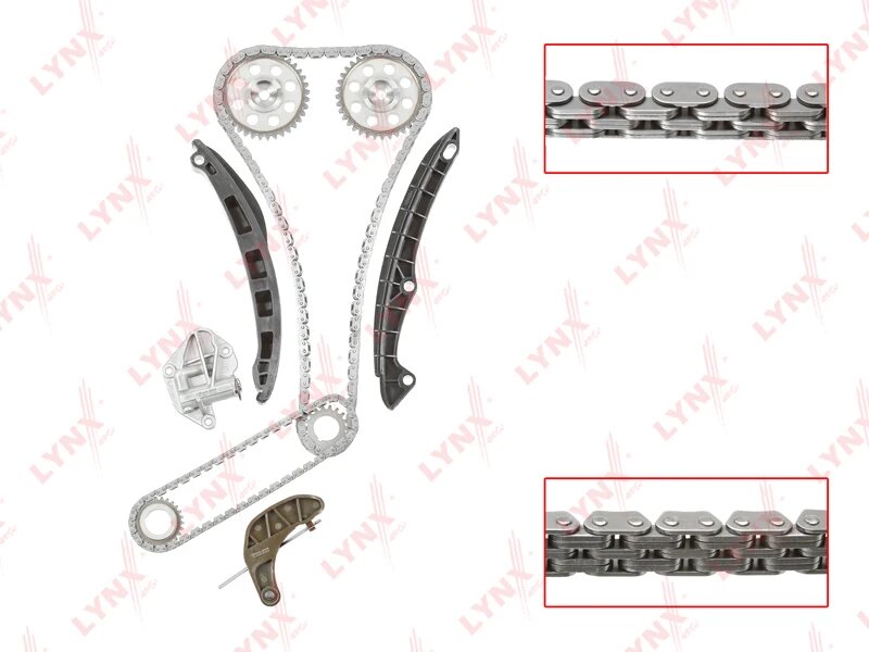 Комплект цепи ГРМ LYNXauto TK-0041