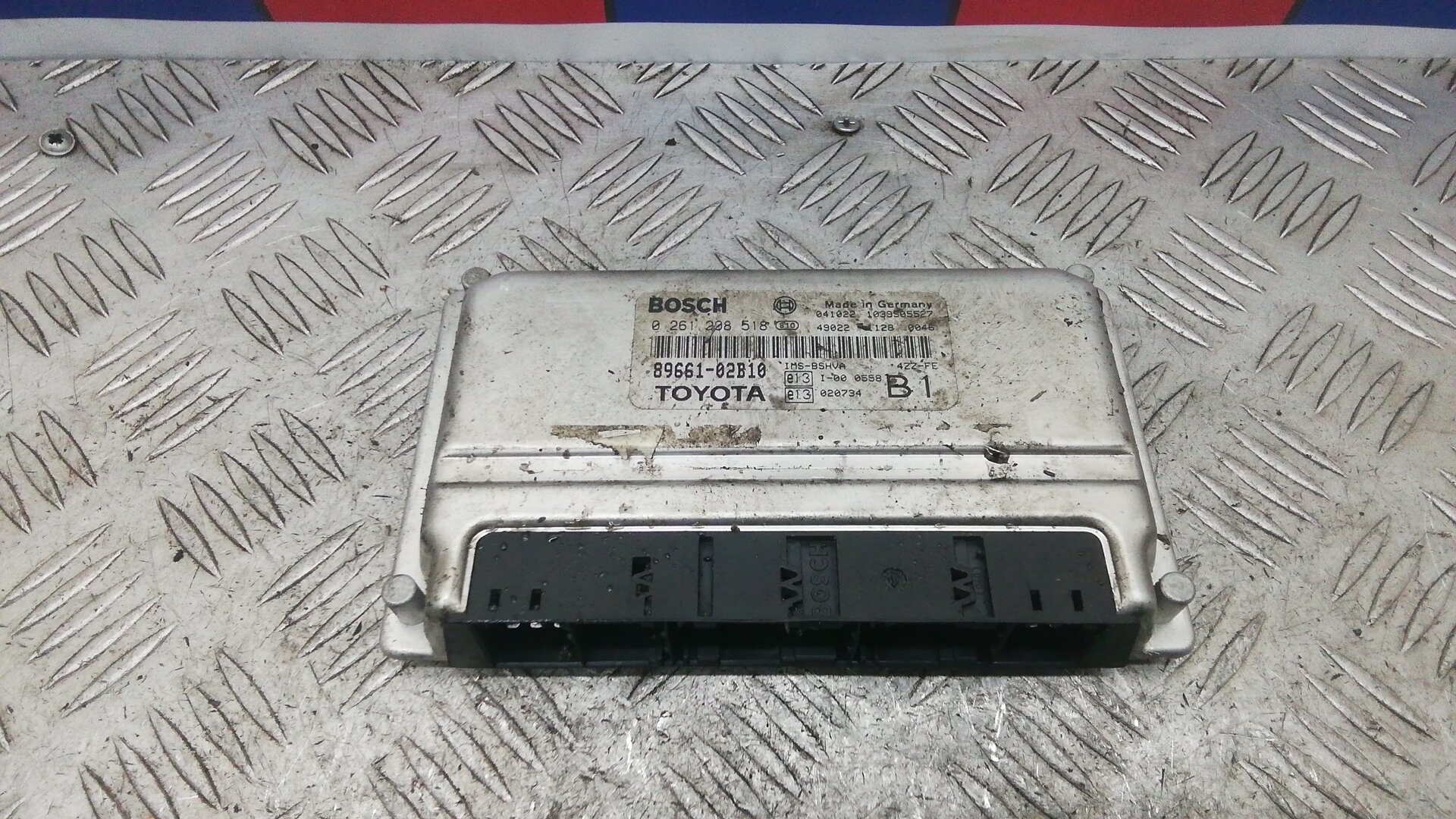 Блок управления двс TOYOTA COROLLA E12, Номер 89660-12a20