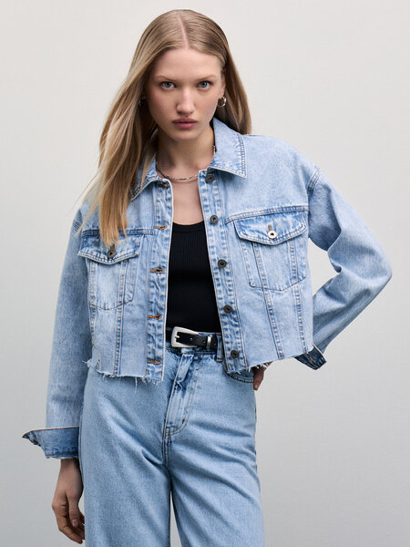 Куртка джинсовая Джинсовая