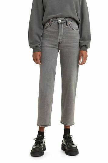 Джинсы мом Ribcage Straight 