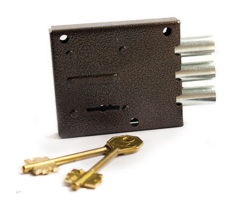 Замок накладной БИФ-0025-1*2 ЛК