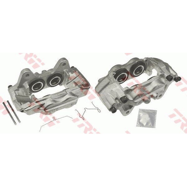 Суппорт тормозной для автомобиля Toyota Lexus, TRW BHU333E (1 шт.)