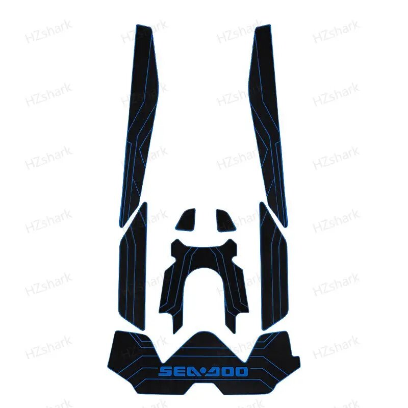 Коврики для гидроциклов Seadoo A-Black blue