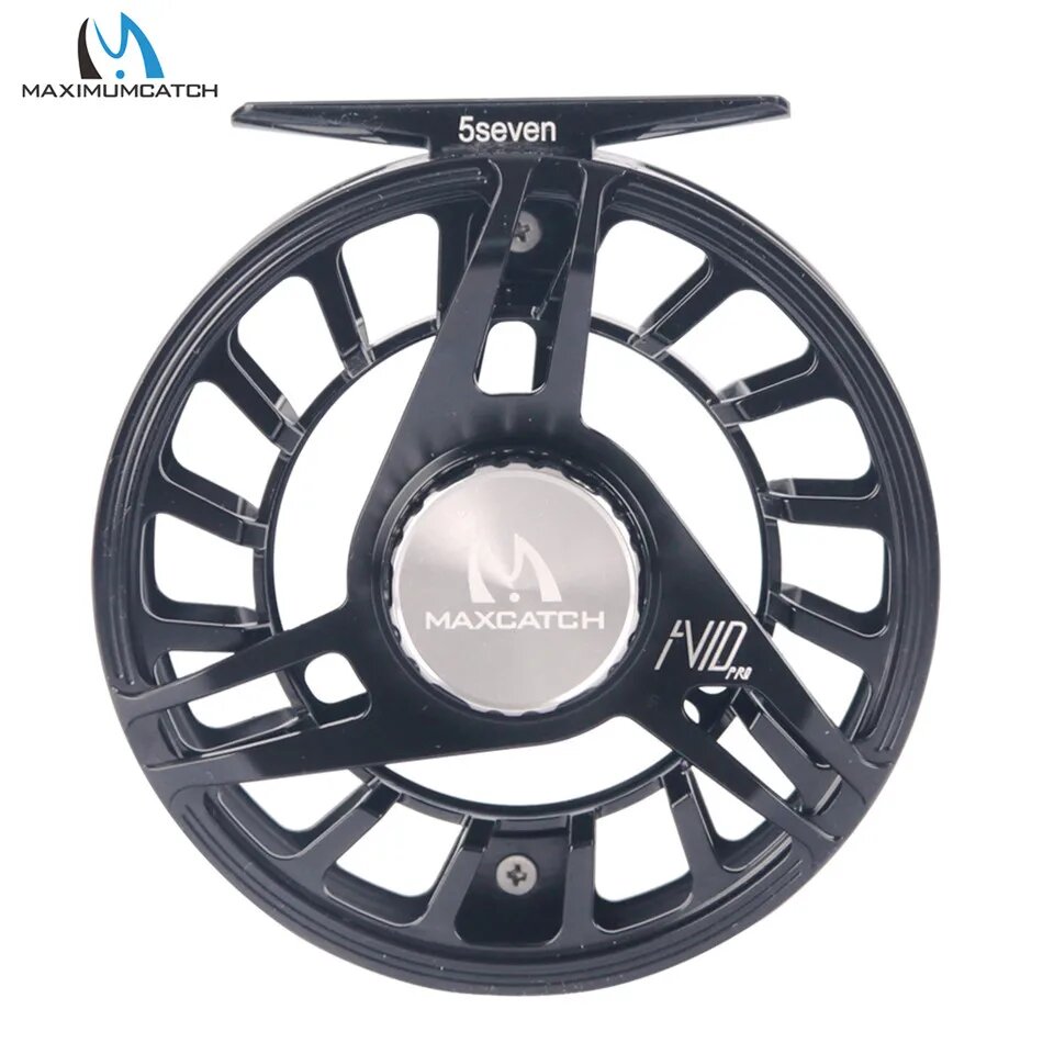 Maximumcatch AVID PRO 3-11wt катушка для нахлыста Серия 5000, Black Color Reel