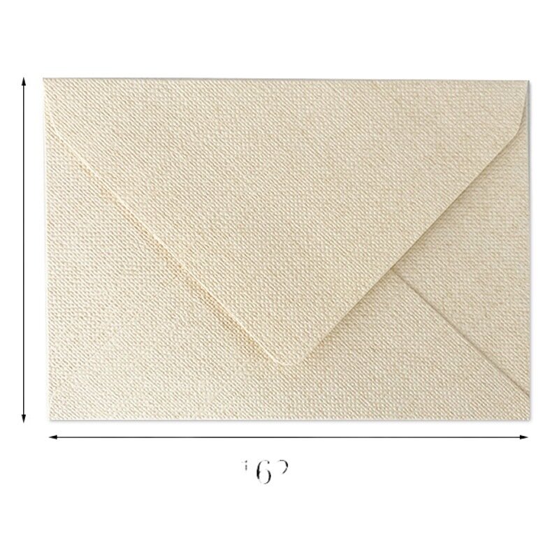 Набор бумаги для писем "Льняной конверт", с рисунком, 10 шт