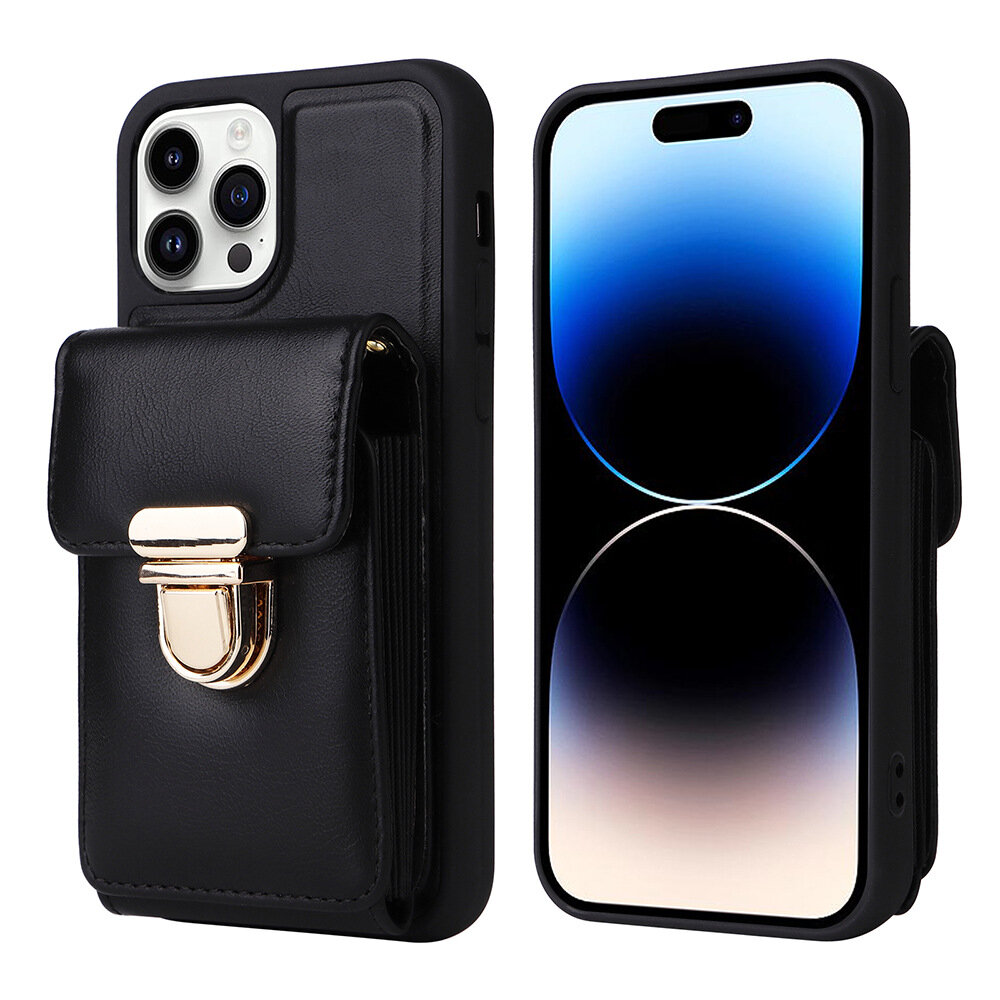 Чехол Clear one color "Все включено" для iPhone XR, защита от падения, искусственная кожа, черный