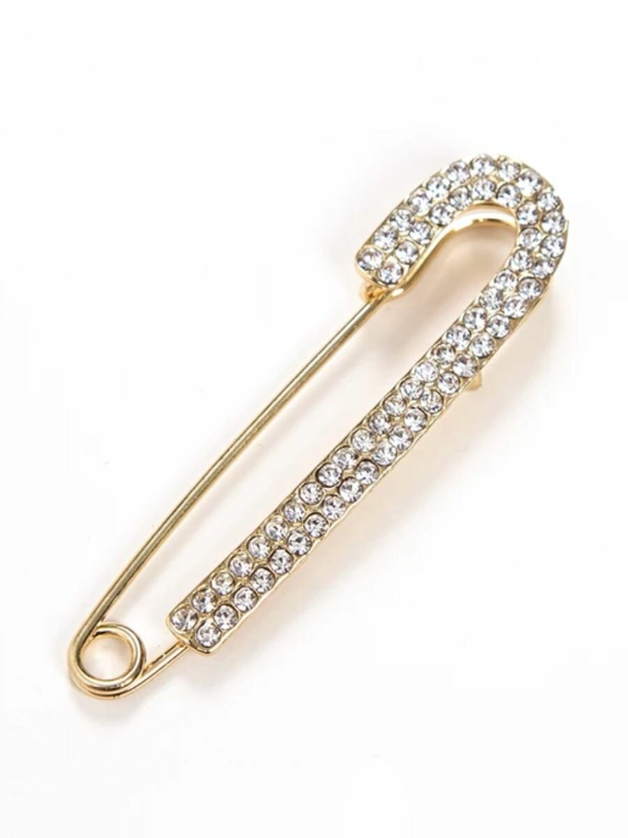 Брошь GAMEМЕРЧ, стразы