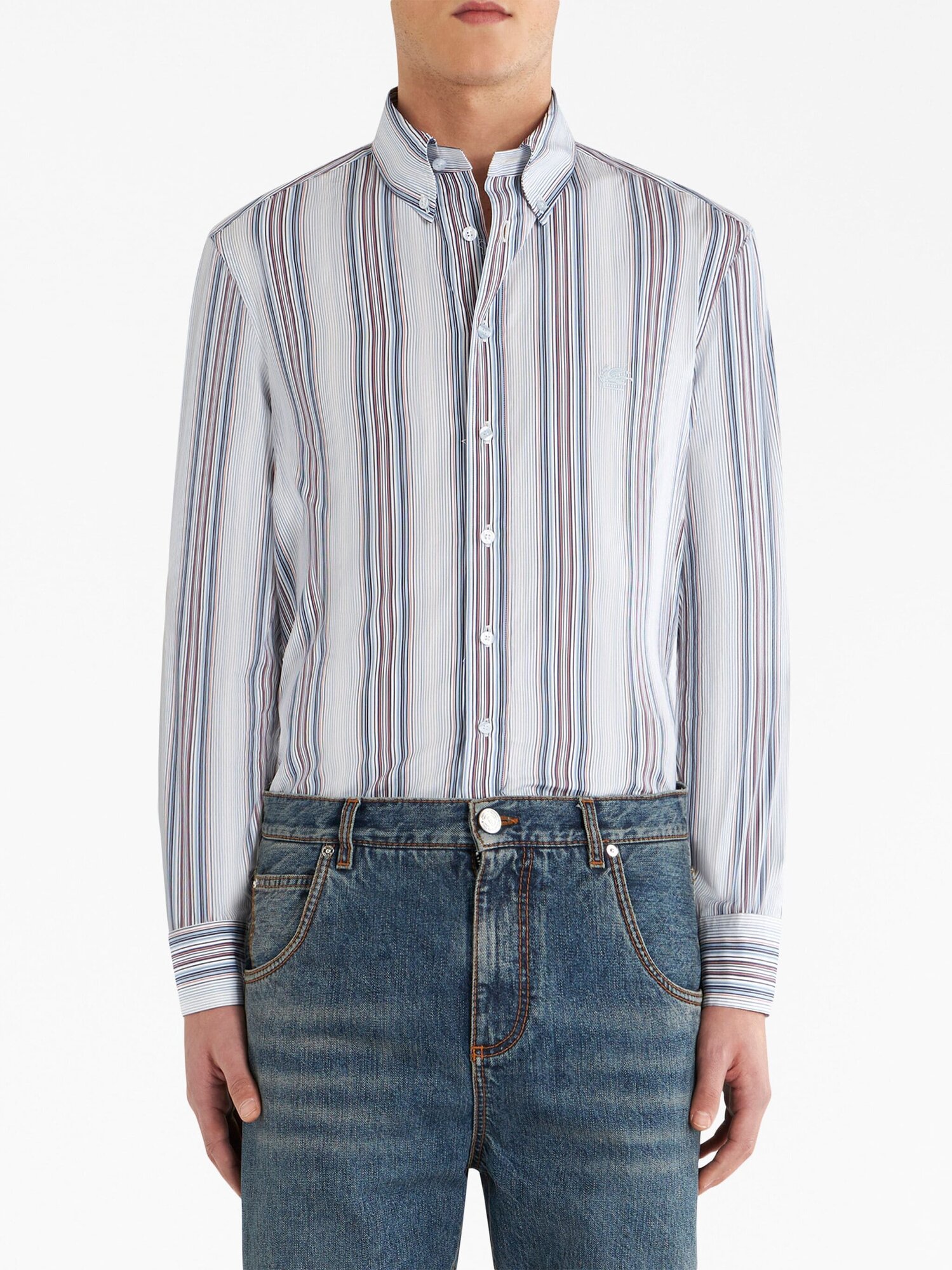 Рубашка ETRO, размер XL, white — фото 1