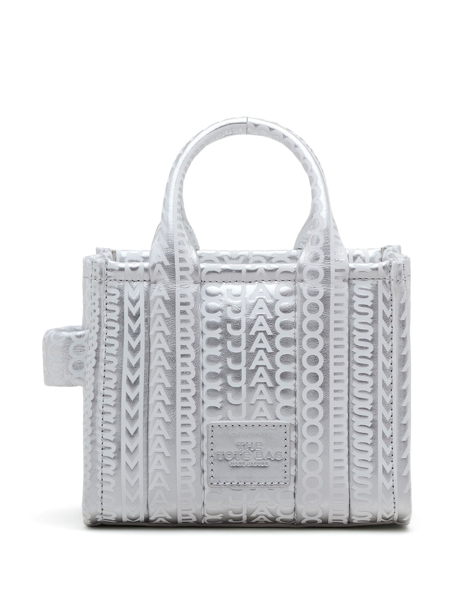 Сумка MARC JACOBS The Mini Tote, Silver — фото 1