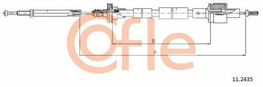 COFLE 92112435 Трос сцепления FORD MONDEO 1.8-2.0-DS 93-