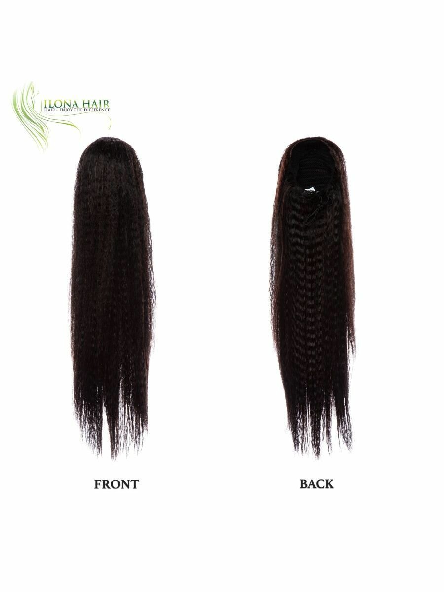 ILONA HAIR Шиньон хвост волнистый из термоволос 55 см.