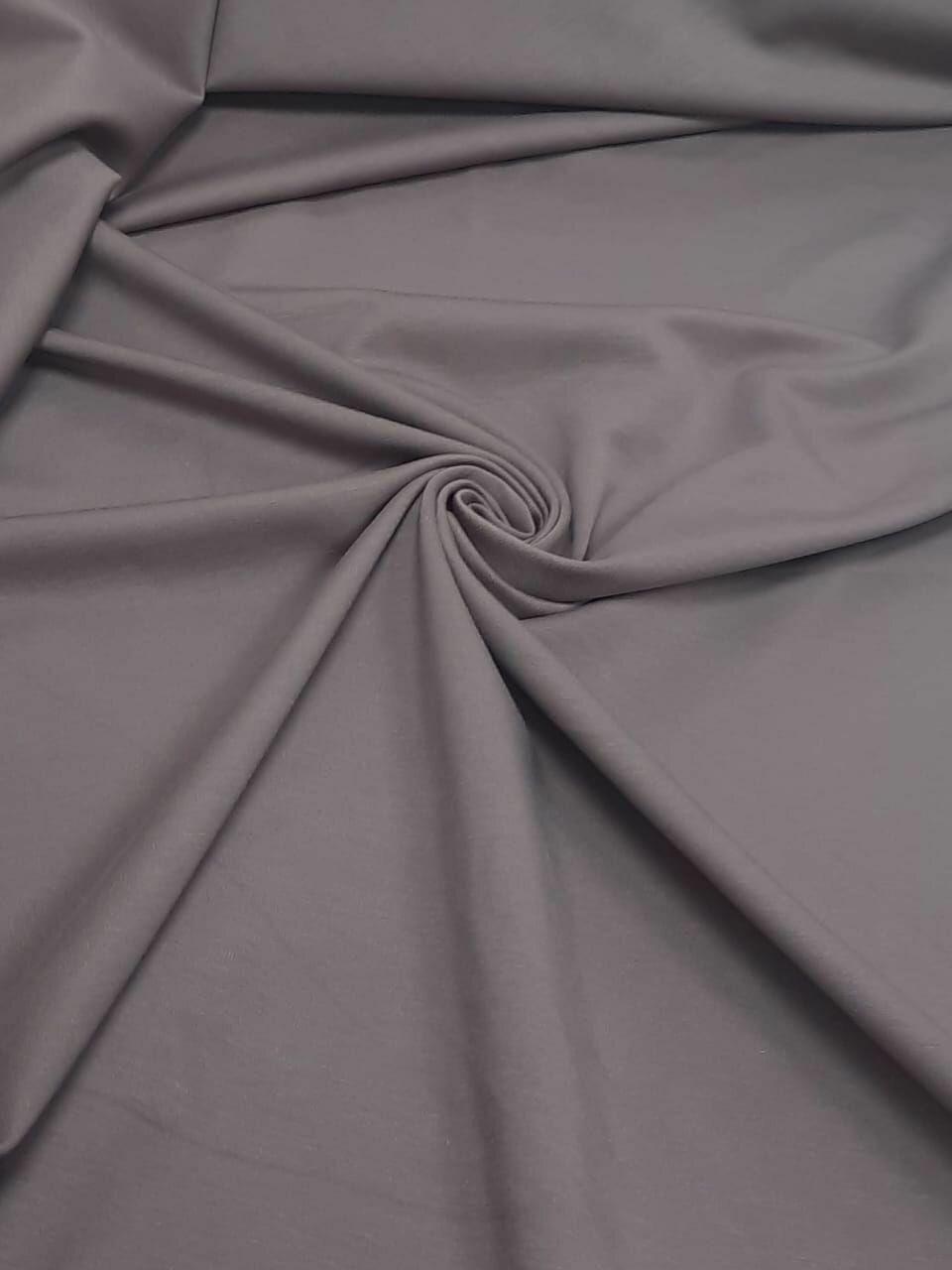 Трикотаж Рома "Грязно-сиреневый", ткань для шитья, ширина 150 см