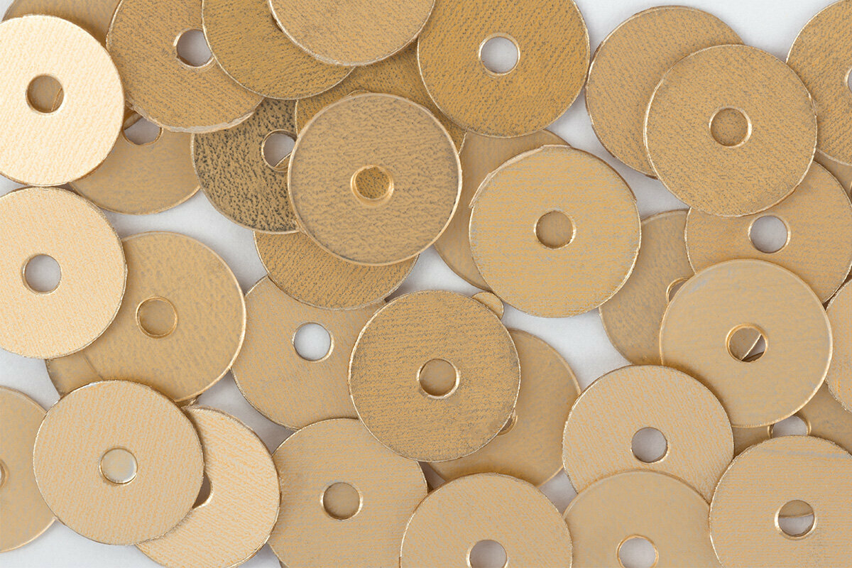 Пайетки Zlatka россыпью ZF-26 6 мм 5х10 г №012 бл. золотой