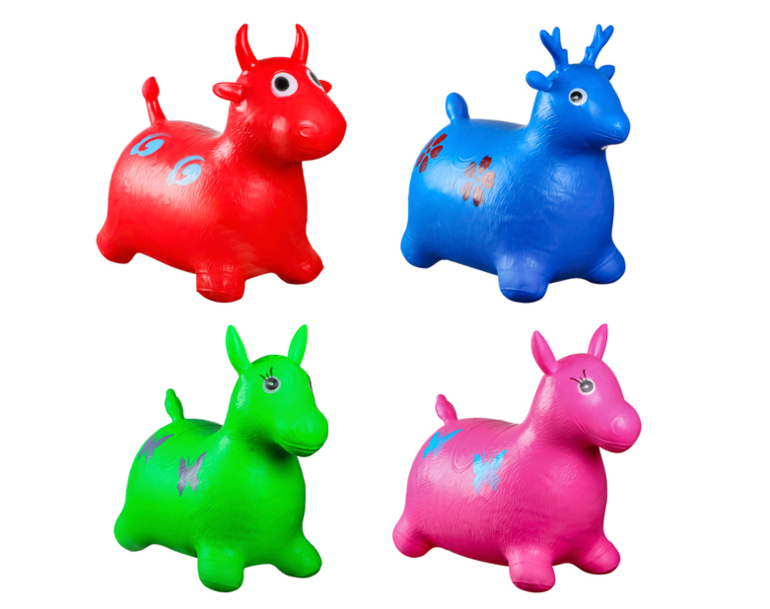 Попрыгун Животные, Ослик, Лошадка 55*47 см