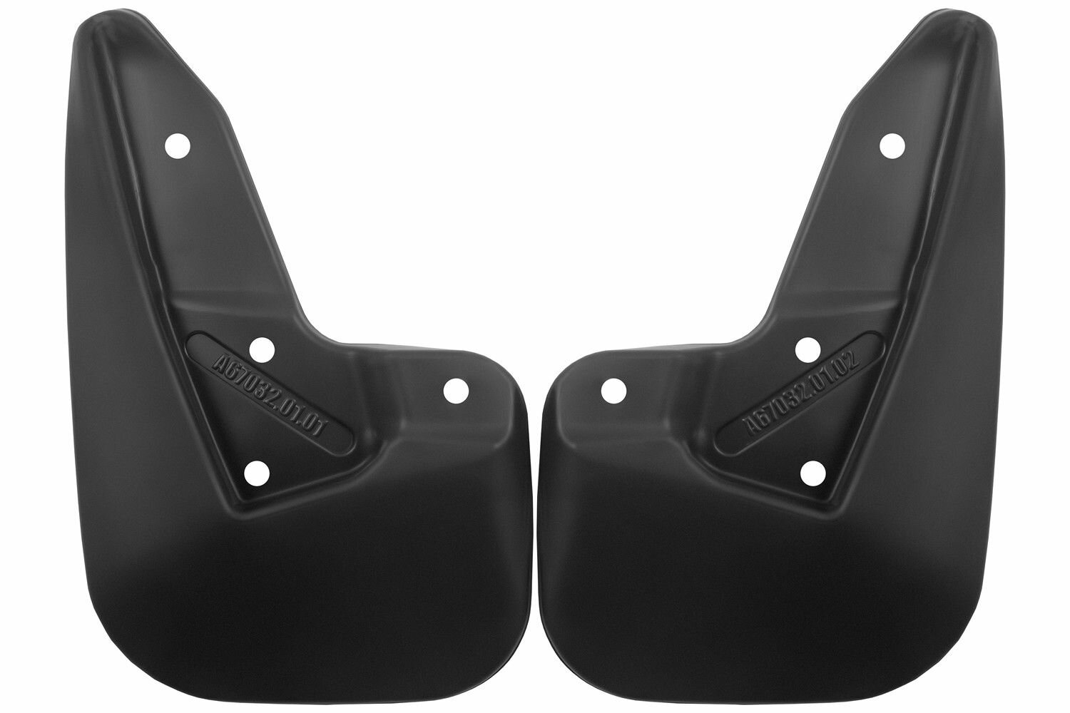 Брызговики передние подходят для CHANGAN UNI-K I 2020 - 2 шт.(optimum) в пакете / Чанган Юни-К