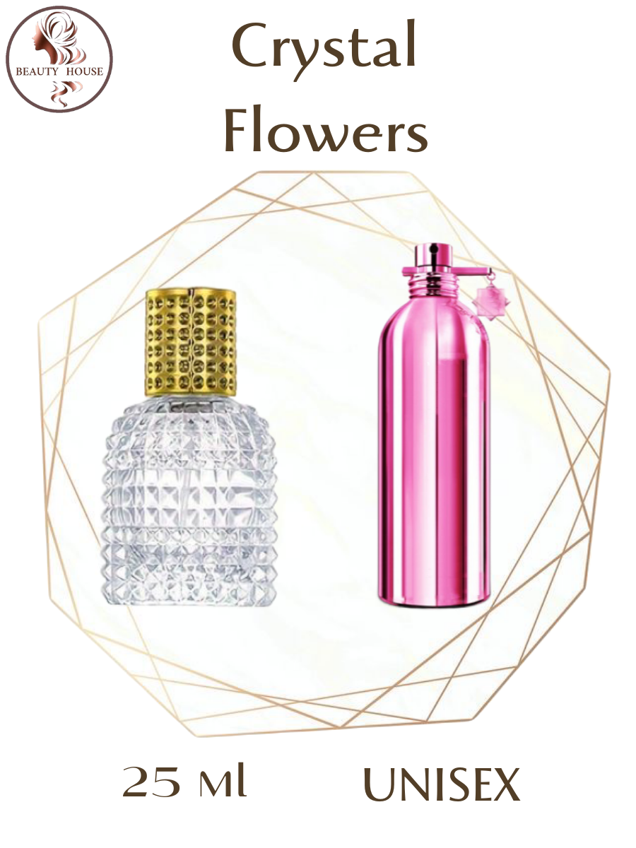 Духи парфюм Crystal Flowers спрей 25 мл унисекс, восточные, цветочные