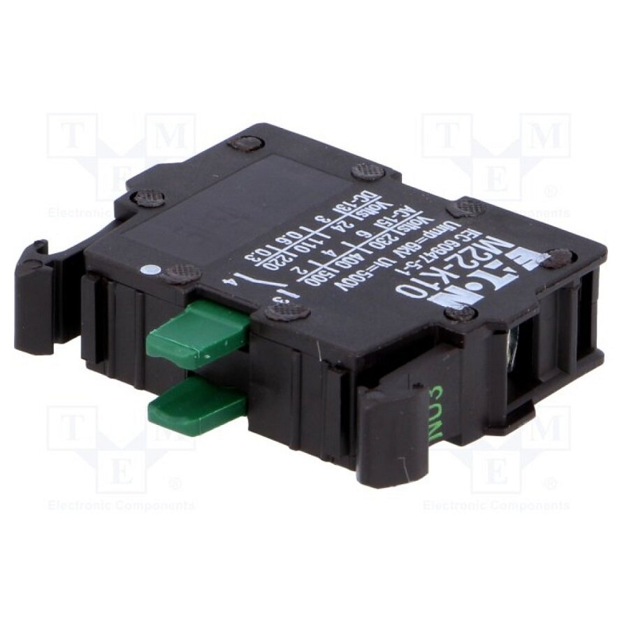 Контактный элемент M22-K10 EATON 5A 600VAC
