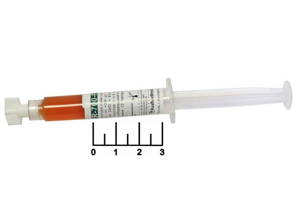 Флюс-гель ER-700 PRO паяльный 5мл шприц