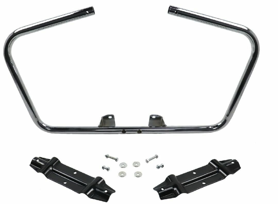 Дуги безопасности Ява хром (комплект)