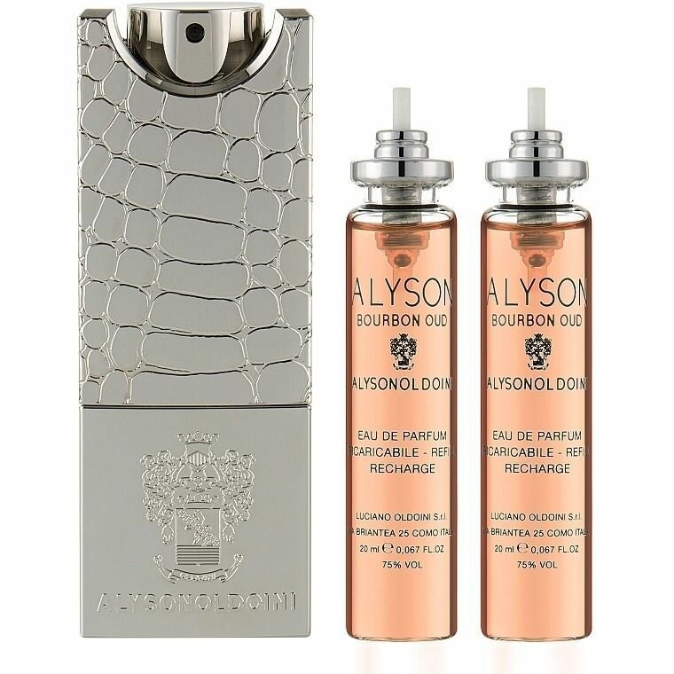 Alyson Oldoini Bourbon Oud Rechargeable парфюмерная вода 3x20мл
