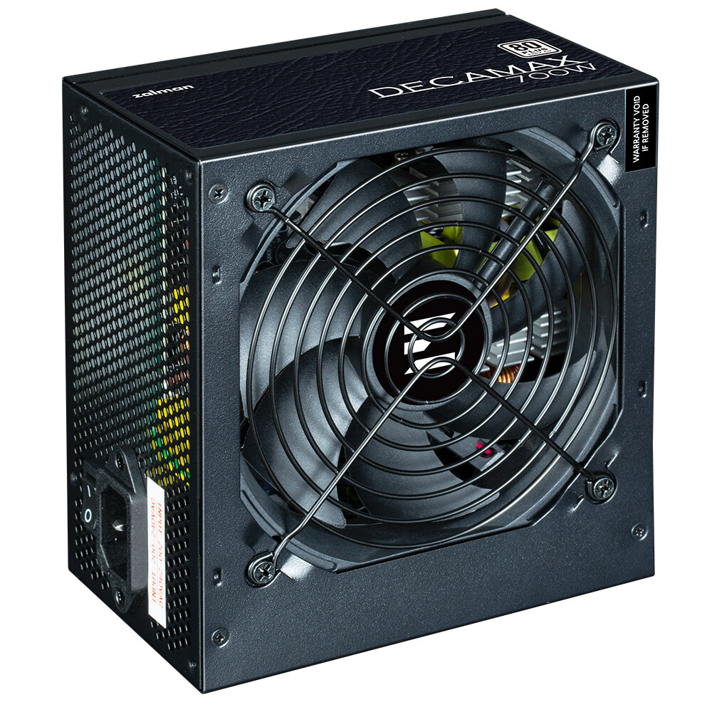 Блок питания Zalman "Decamax" ZM700-LX3 , 700Вт, ATX12V v2.31, APFC, 80PLUS, черный
