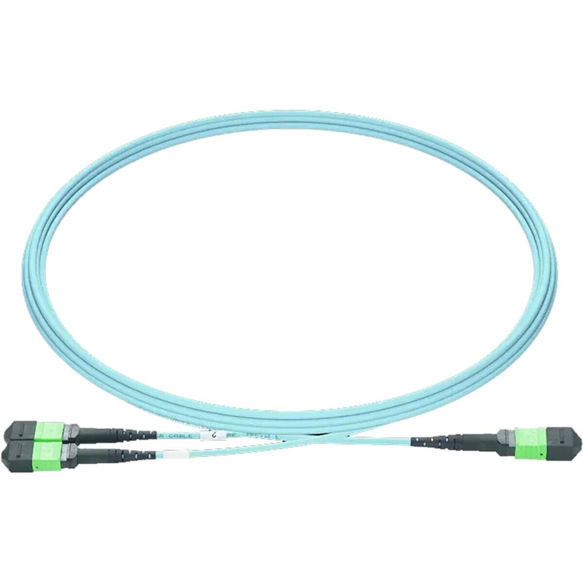 NVIDIA MFP7E20-N020 980-9I556-00N020 NVIDIA passive fiber cable, MMF, MPO to 2x MPO, APC, 20 meters