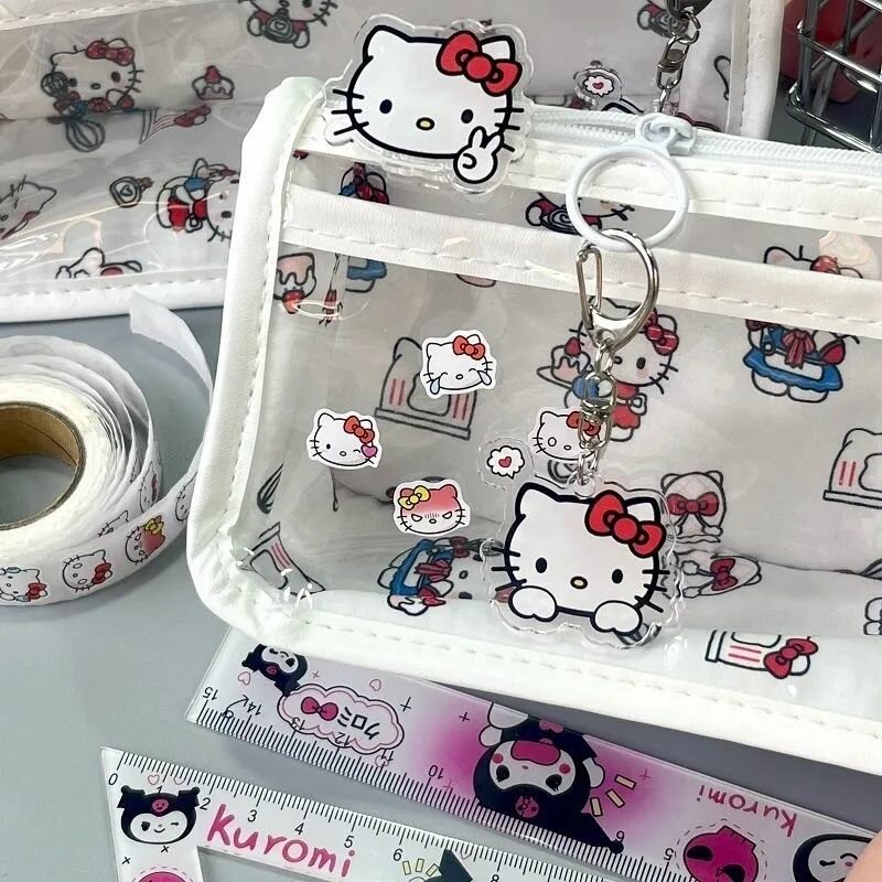 Школьный пенал для девочки аниме Хелло Китти Hello Kitty Лева