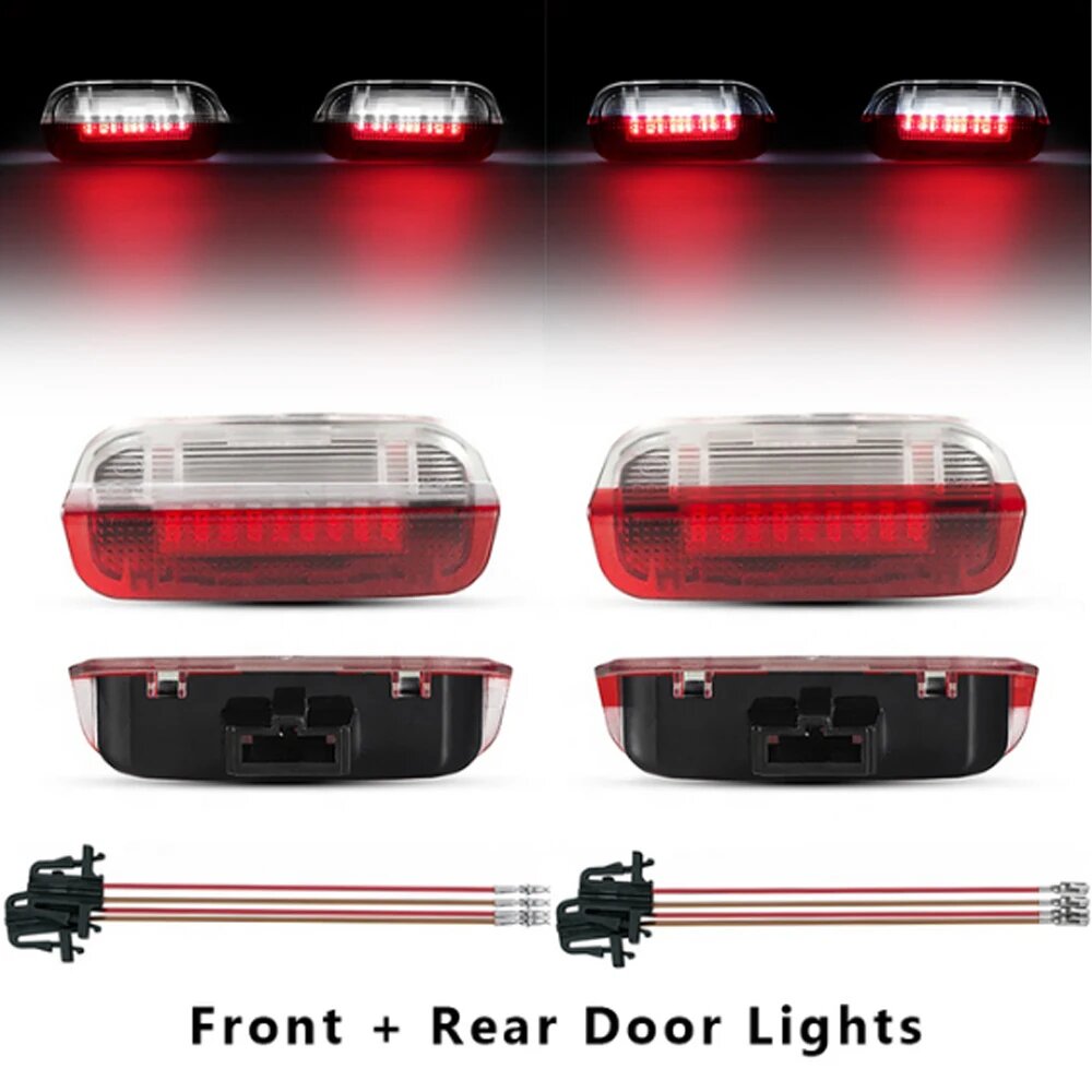 Подсветка двери Front Rear LED для Skoda VW Seat