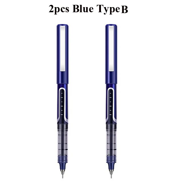Deli Гелевые ручки синие 0,5 мм, 2 Blue Type B