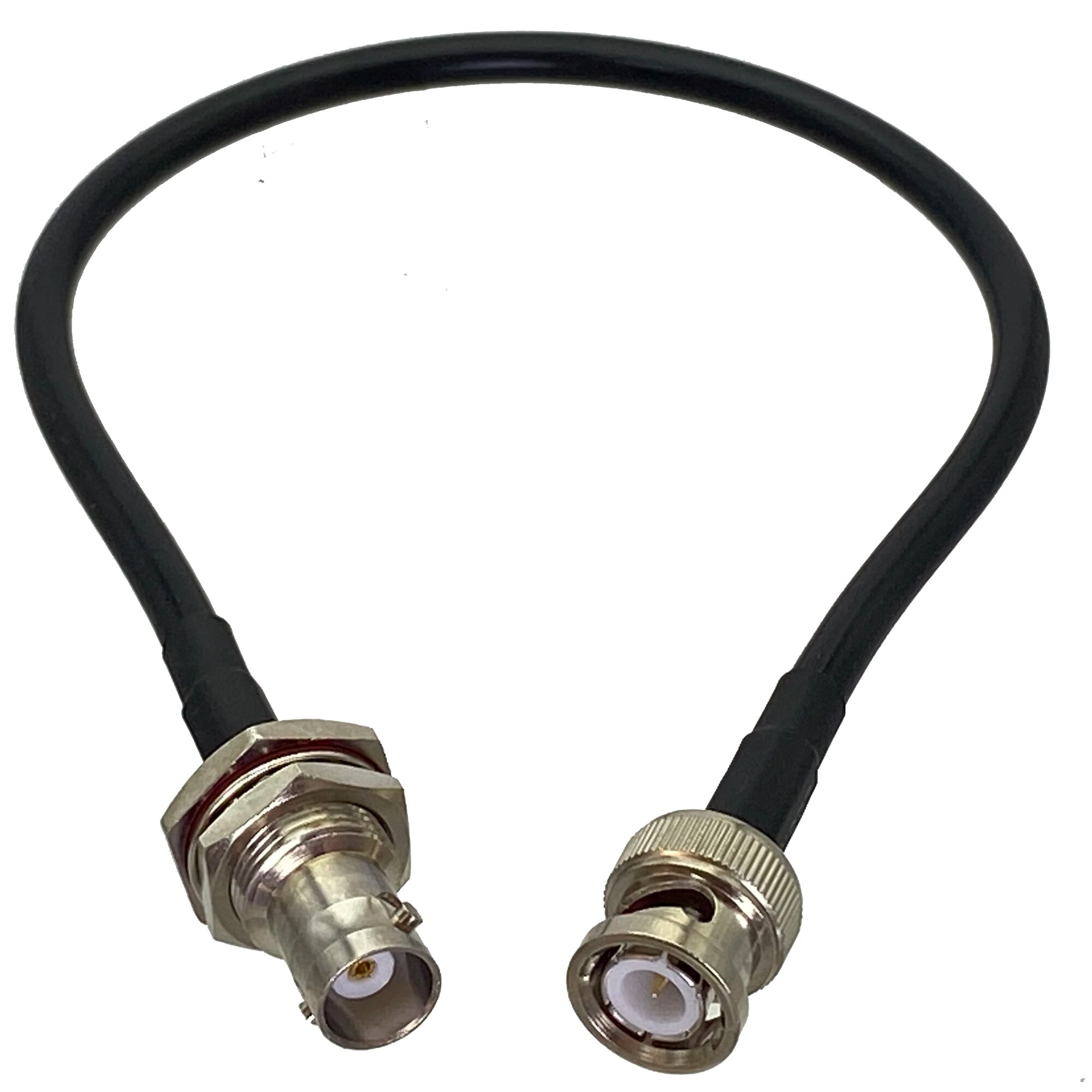 RG58 BNC Male Plug to BNC Female Jack Cable 6 inch~5M 6inch (15CM)