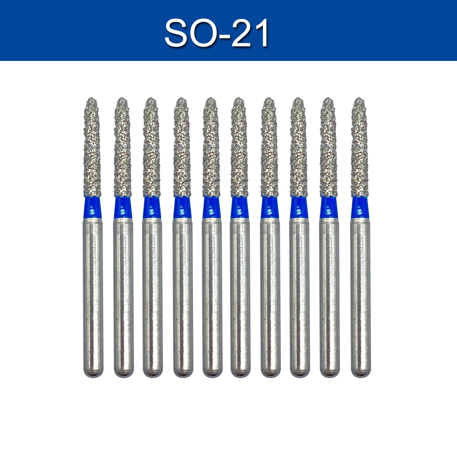 Well CK Алмазные боры FG для стоматологии 10pcs SO-21