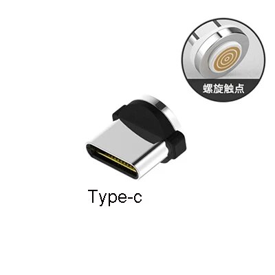 Магнитный переходник Type-C Micro USB Lightning, для Xiaomi, iPhone, Samsung type-c tip