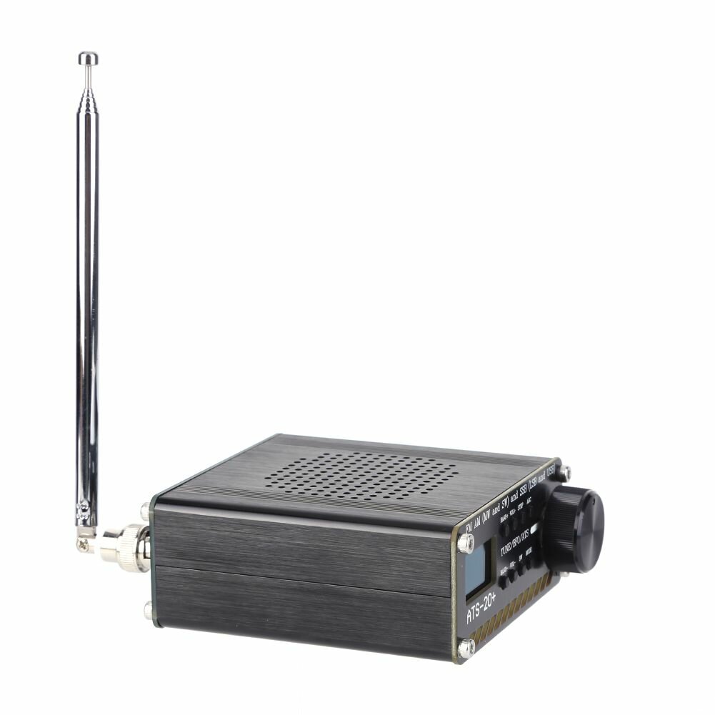 Радиоприёмник всеволновый FM AM MW SW SSB с OLED-дисплеем и встроенным аккумулятором