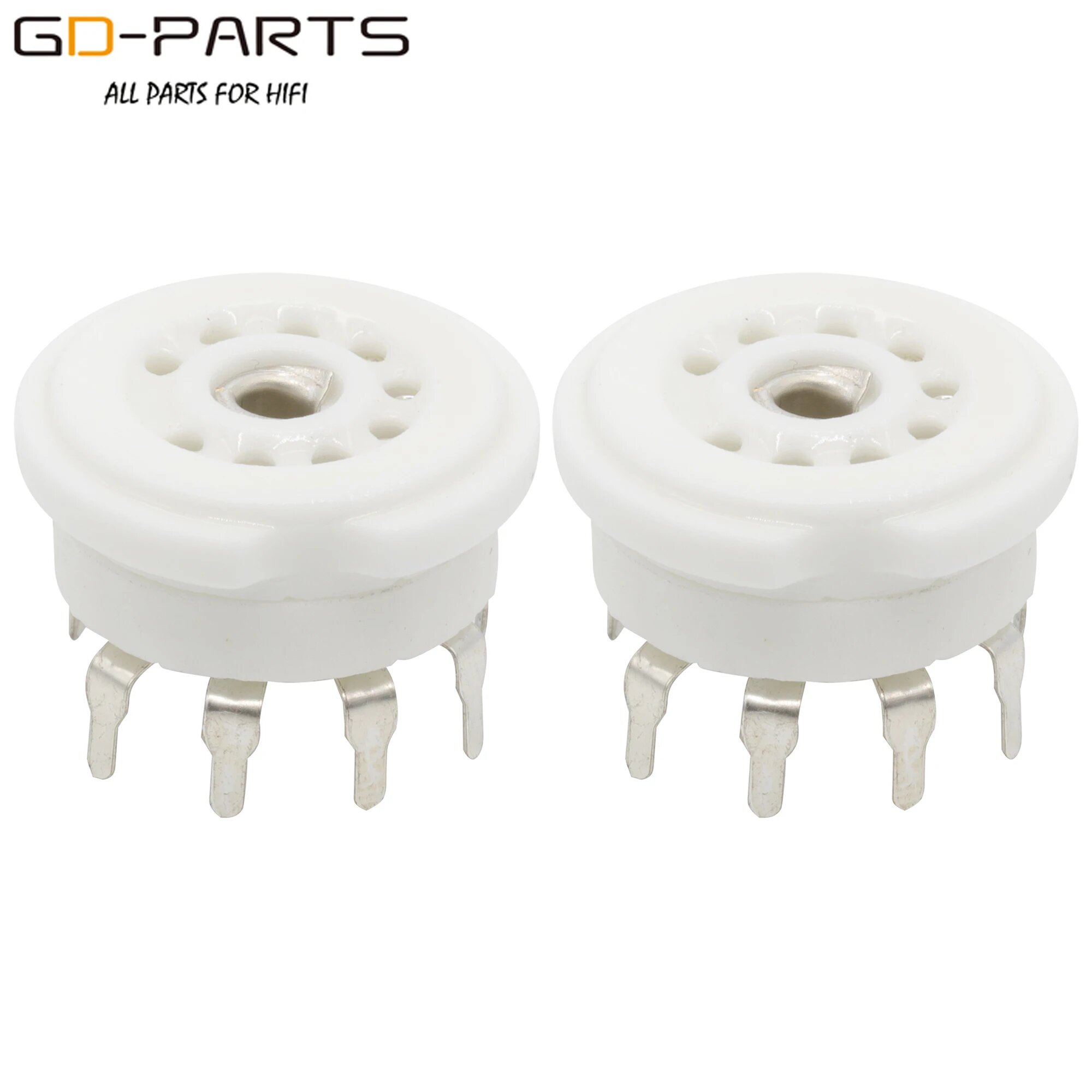 Керамические трубные разъемы GD-PARTS для 12AX7 (2 шт.)