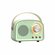 Ретро Bluetooth-динамик WYMECT DW21, light green
