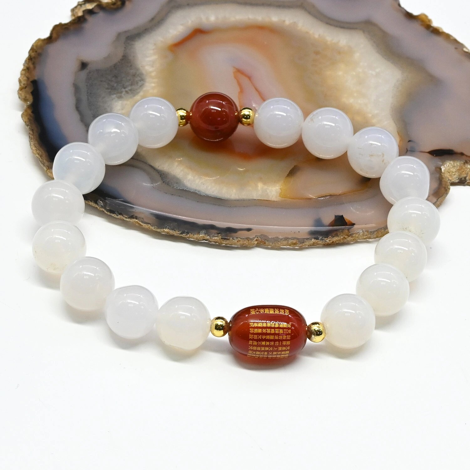 Браслет, агат