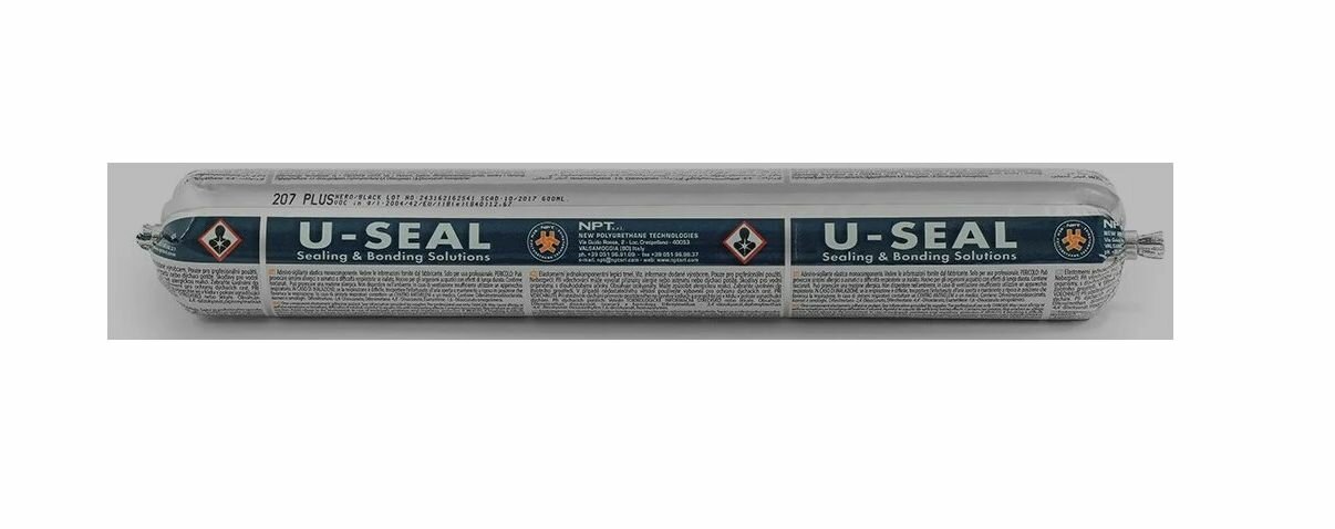 U-SEAL 207 PLUS Клей для вклейки стёкол 3 часа (600мл)