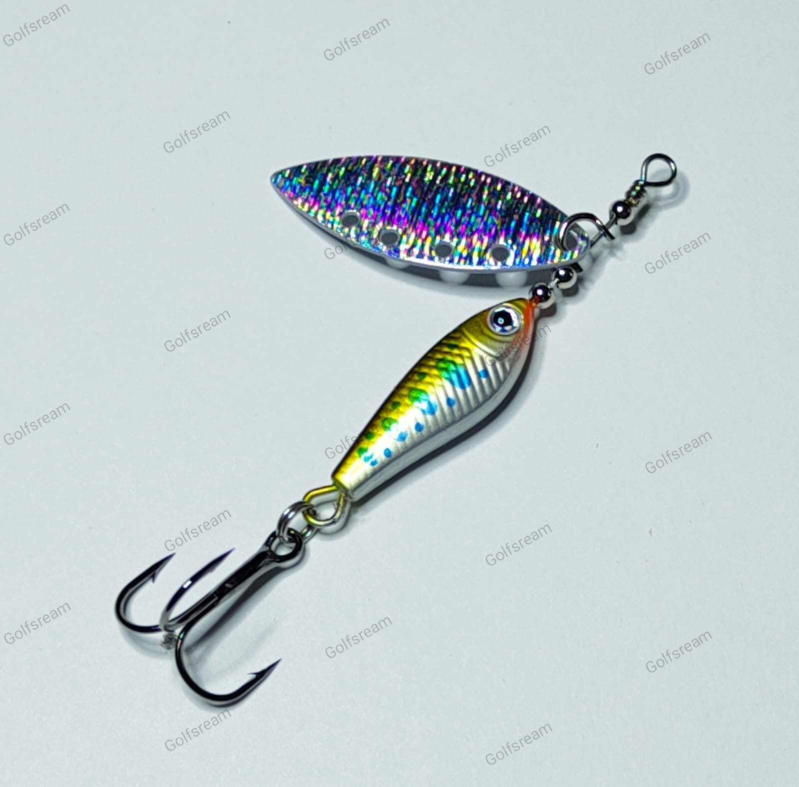 Блесна вращающаяся Silver Creek (Grows Culture) 12 гр. на судака, на щуку, форель, окуня, голавля, жереха. #512